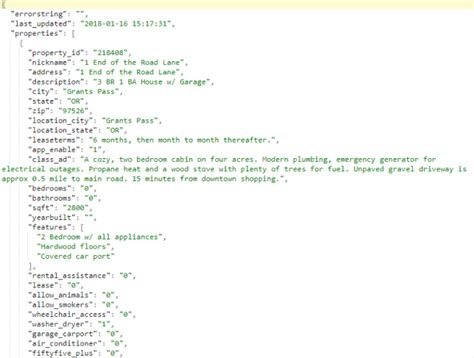 Rental Listings Json Api Add Rental Listings To Your Custom Website