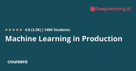 Machine Learning In Production Coursera