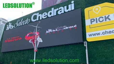 LEDSOLUTION Sqm LED Display Lights Up Mexico City LEDSOLUTION LED Display LED Screen LED