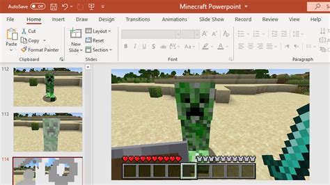 Minecraft Powerpoint Edition ~longplay~ No Commentary Youtube