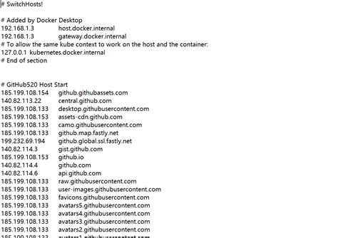Github直连访问方法，长期更新的github Hosts 哔哩哔哩