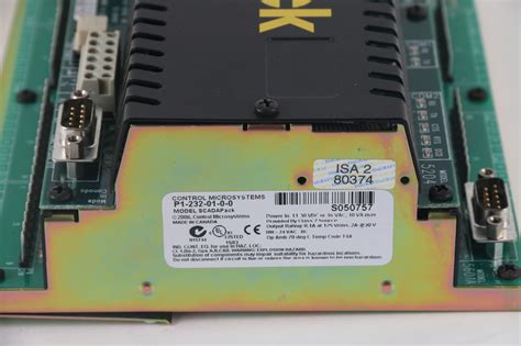 Control Microsystems Scadapack Plc Controller P1 232 01 0 0 Ntc Tech