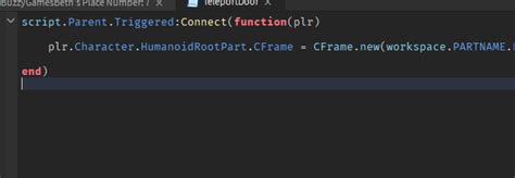 Teleport Script Proximity Prompt Buzzy