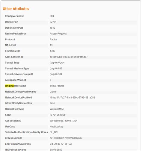 Solved Wireless Mab Authentication To Adldap Cisco Community