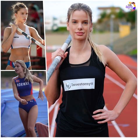 𝕃𝕒𝕕𝕪 Embla Matilde Njerve นักกีฬากระโดดค้ำถ่อ วัย 18 ปี จากประเทศนอร์เวย์ 🇳🇴 Ig Emblanjerve