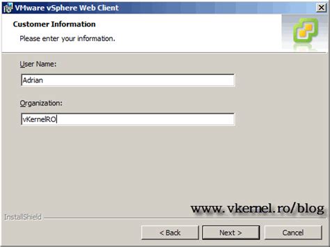 Installing VMware VSphere Web Client Server Adrian Costea S Blog
