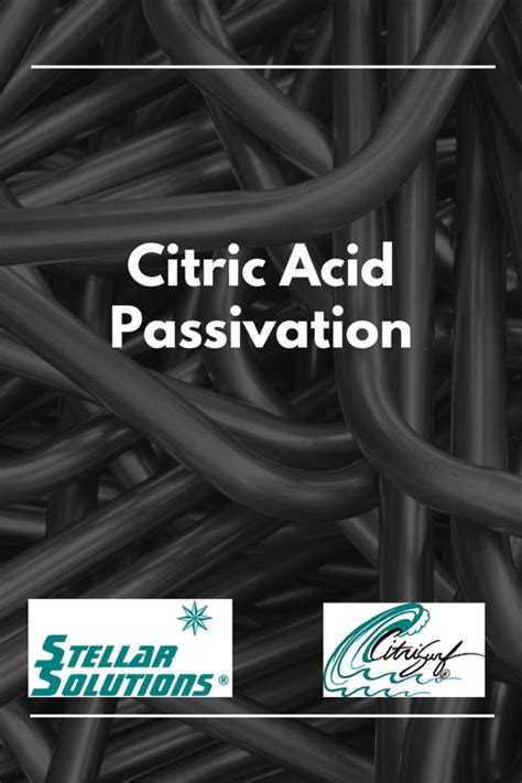 Passivation Solution Stellar Solutions Stainless Steel Passivation