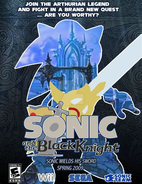 Sonic And The Black Knight Vector Poster By Ssjsophia On Deviantart