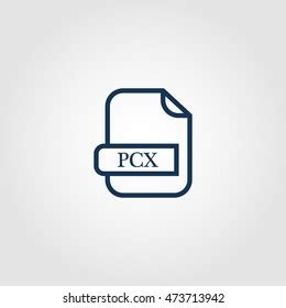 Pcx Format File Document Icon Apps Stock Vector Royalty Free Shutterstock