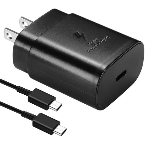 Ttech Samsung 25w Usb C Super Fast Charging Wall Charger 3ft Usb C