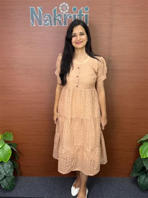 Hakoba Cotton Frock Nakriti