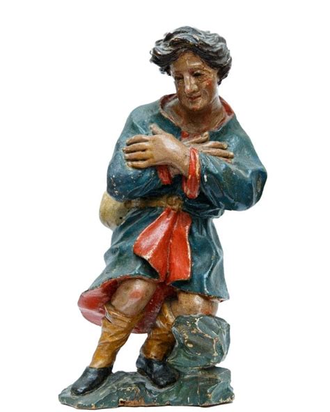 Napoli Xviii Secolo Pastore Di Presepio • Vendita Online Antiquariato