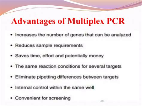 Multiplex Pcr Pptx