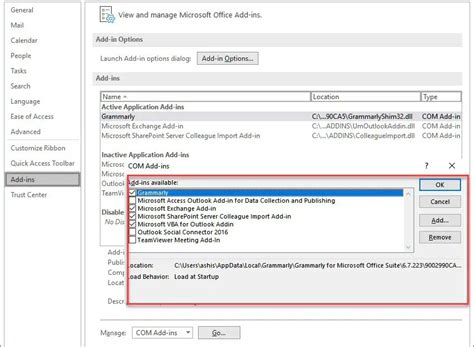 Remove Add Ins From Outlook Patientkmfk