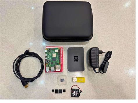 Raspberry Pi Raspberry Pi 4b 4gb Kit With Rpi Os 32gb Card And Carry Case Was Sold For 1 300
