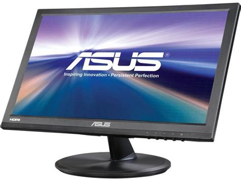 Asus Vt H Black Widescreen Touch Monitor Point Touch Capacity Vesa Mountable Hdmi