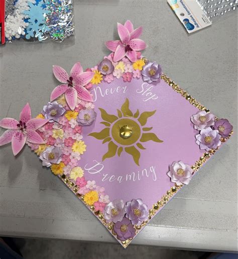 Tangled Grad Cap In 2024 Graduation Cap Decoration Diy Graduation