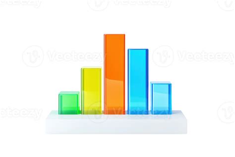 A Series Of Colorful Vertical Bars Representing Data Visualization Or