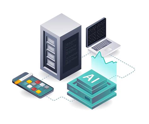 Analysis Of Ai Server Applications For Smartphones 47546594 Vector Art At Vecteezy