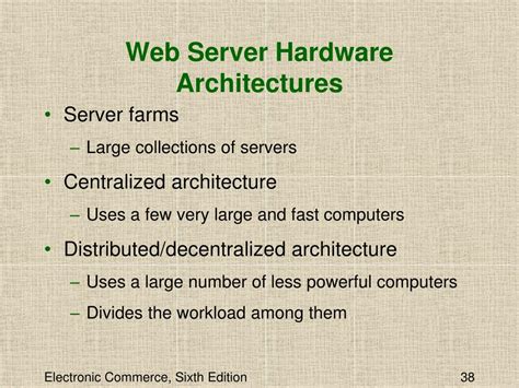 PPT Chapter 8 Web Server Hardware And Software PowerPoint Presentation ID 1391809