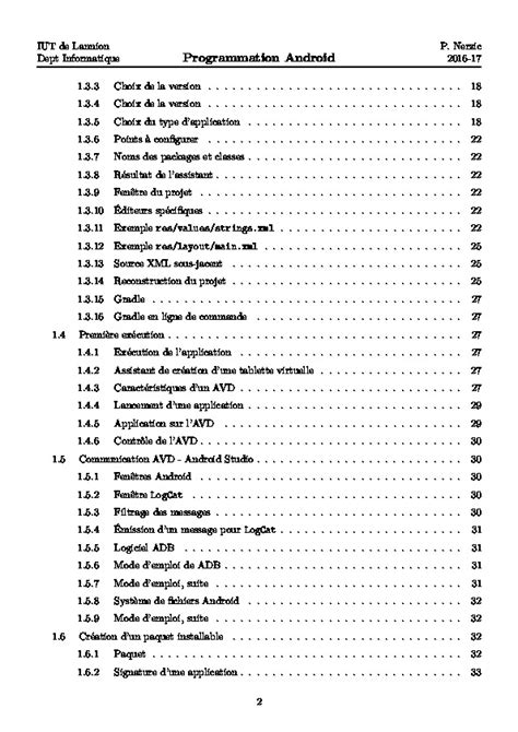 Programmation Mobile Avec Android Coursinfopdfcom