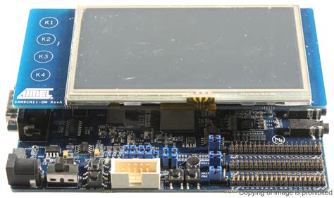 AT SAM CN EK Microchip Evaluation Board Display Module AC DC