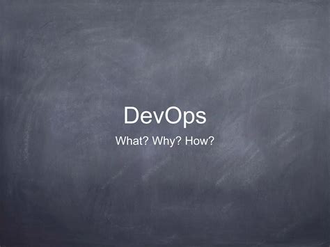 DevOps Explained PPT