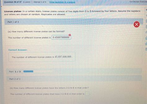 Solved Question 36 Of 37 1 Point Attempt 1 Of 3 View