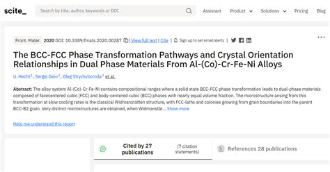 The Bcc Fcc Phase Transformation Pathways And Crystal Orientation Relationships In Dual Phase