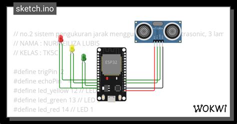 No2 Sensor Ultrasonic Liza Copy Wokwi Esp32 Stm32 Arduino Simulator