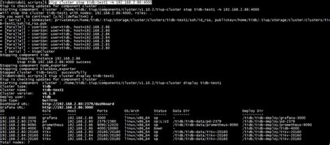 专栏 现网修改tidb集群ip和端口 Tidb 社区 专栏 现网修改tidb集群ip和端口 Tidb 社区