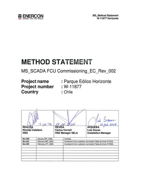Ms Scada Fcu Commissioning Ec Rev 002 Pdf Scada Safety