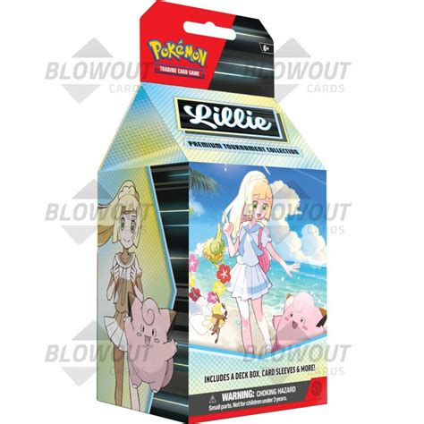 Pokemon Lillie Premium Tournament Collection Display Box