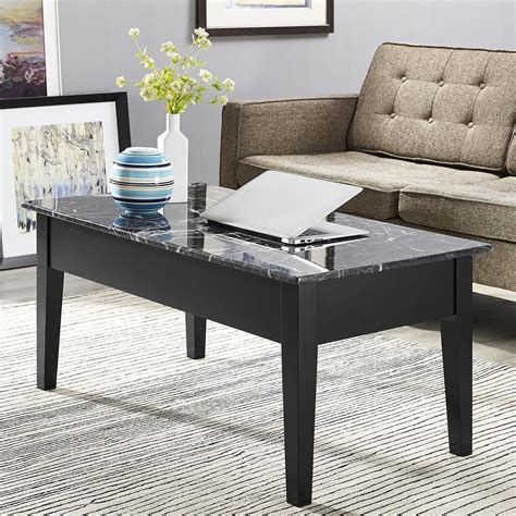 Gemma Black Marble Coffee Table At Walter Graves Blog