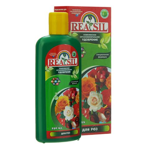 Удобрение комплексное "Reasil" для роз, 250 мл - купить с доставкой по ...