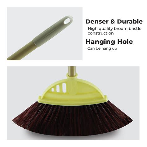 Eco Living Nylon Soft Brush Broom With Hanging Hole Household Sweeping