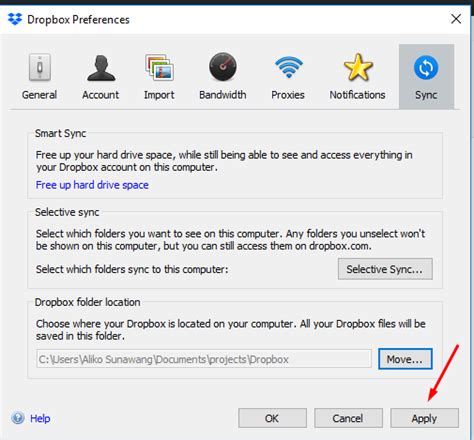 How To Sync Specific Dropbox Folders To Windows 10 Better Tech Tips