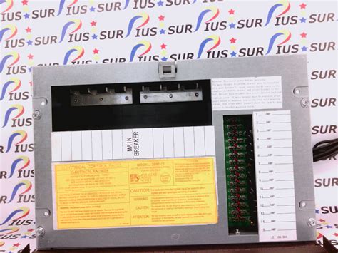 Parallax Power Supply 3050 15 Distribution Panel Breaker Fuse Box 305015 Rv Surpius