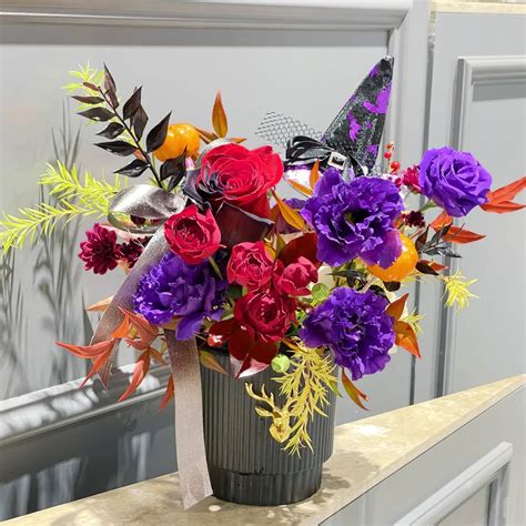 아이린플라워롯데백화점잠실점 독특한 색감으로 예쁘게😄 제작 해드렸어요🤗