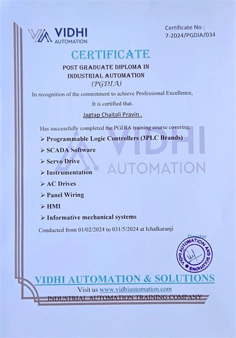 Chaitali Jagtap On Linkedin Industrialautomation Plcprogramming Handsonexperience…