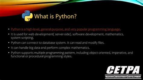 Python Ppt Pptx