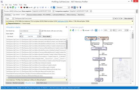 Net Memory Profiler Screenshots