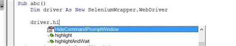 Resolved Selenium Vba Runtime Error 438 Vbforums