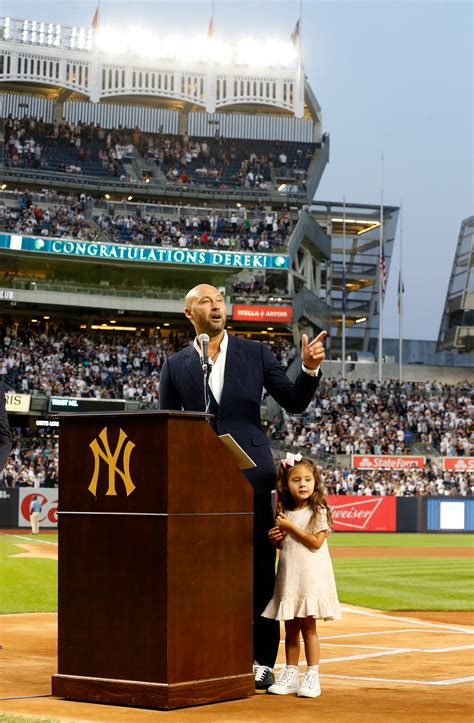 Derek Jeter Reveals He Bribed His Daughters With Ice
