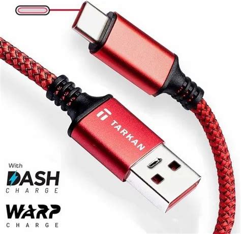 Red Fast Charging Type C USB Cable Cable Size M At Piece In Pune