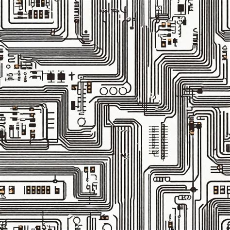 Premium Ai Image Electronic Circuit Prototyping