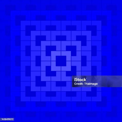 파란색 꺾쇠 괄호와 사각형 패턴 배경 벡터입니다 세라믹 타일 바닥 타일 지하철 타일 벽 타일 배경 0명에 대한 스톡 벡터 아트 및 기타 이미지 Istock