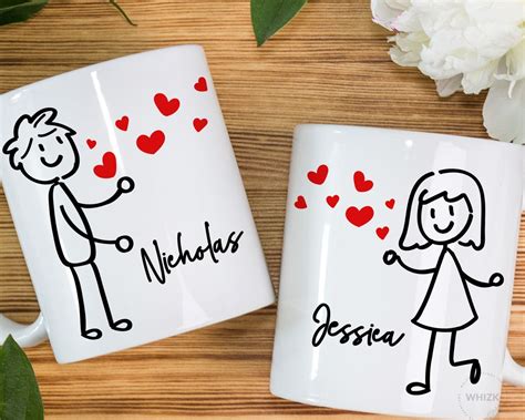 Couples Mug Set Couples T Wedding Anniversary Mugs His Etsy
