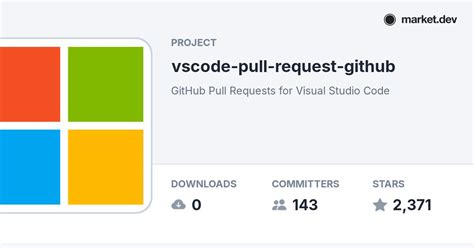 Vscode Pull Request Github Ecosystem Directory Marketdev