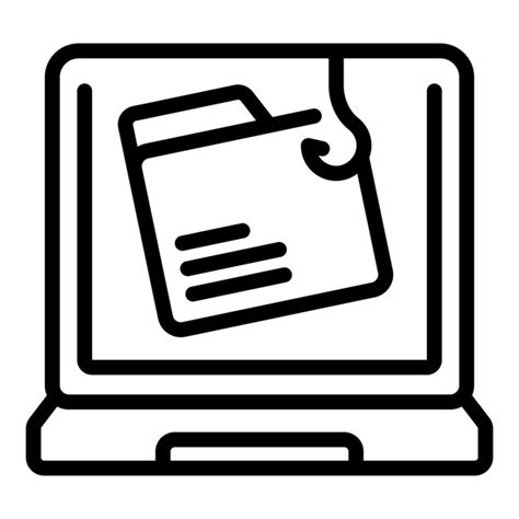 Premium Vector Data Fraud Icon Outline Vector Cyber Crime Internet Security